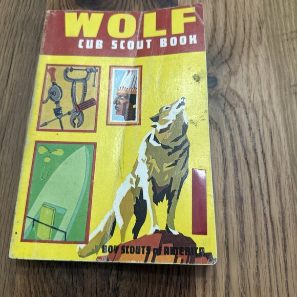 Scouting America | Accents | Wolf Cub Scout Book America 967 Vintage ...